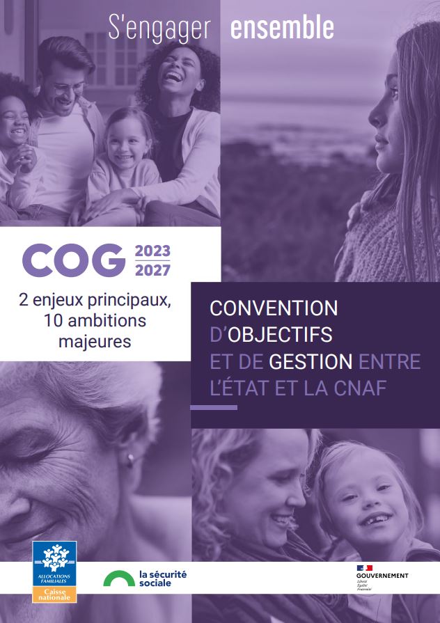 CAF - Convention d'objectifs et de gestion (Cog) 2023-2027